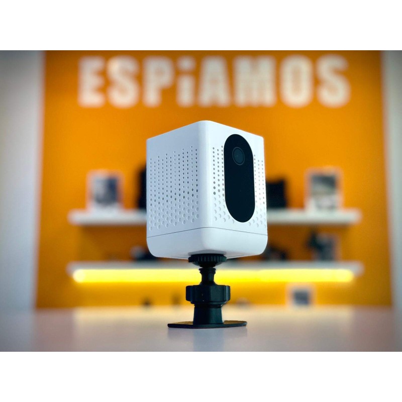 Mini White WiFi Camera | Night Vision and Motion Detection