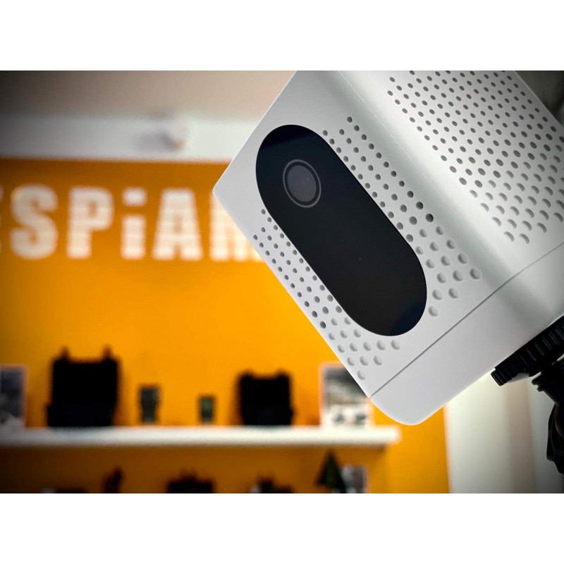 Mini White WiFi Camera | Night Vision and Motion Detection