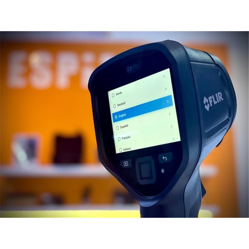 Caméra thermique FLIR E8 PRO avec MSX pour TSCM - ESPIAMOS®