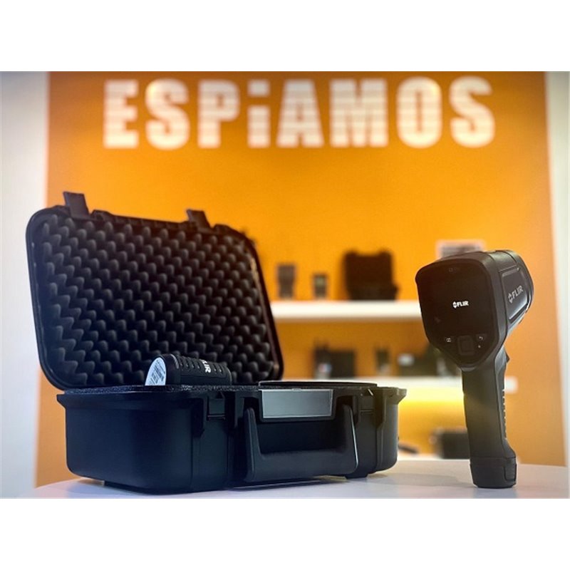 Câmera térmica FLIR E8 PRO com MSX para TSCM - ESPIAMOS®