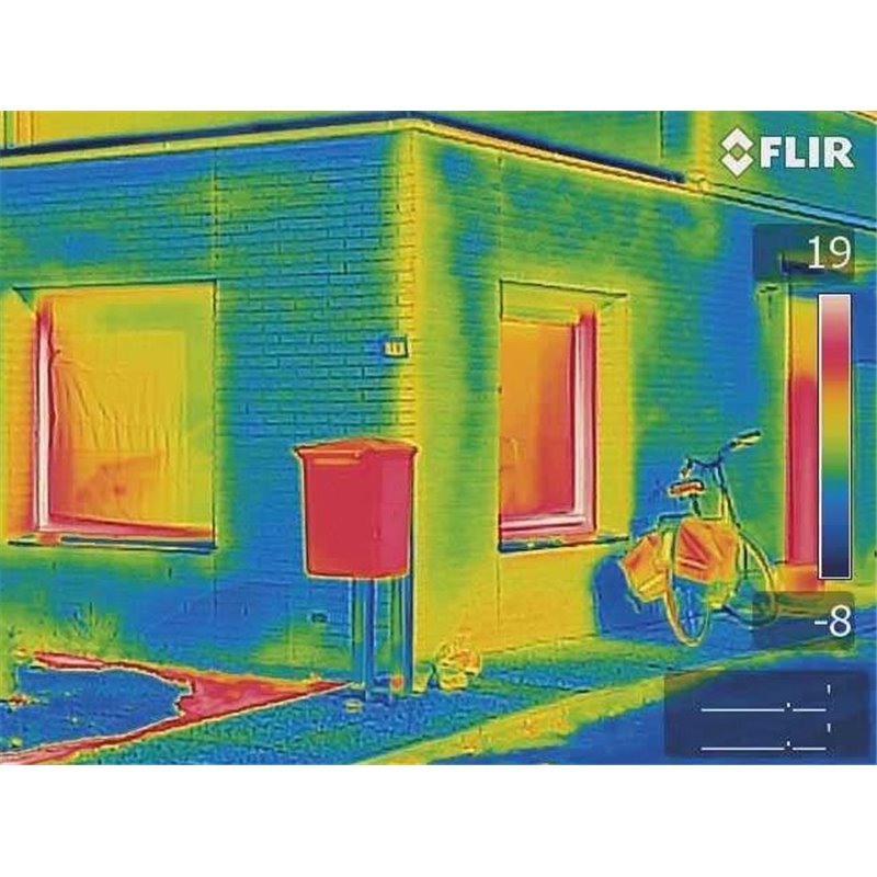 Caméra thermique FLIR E6-XT avec technologie WiFi et MSX - ESPIAMOS®