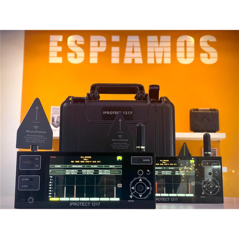iProtect 1217 - 5G GPS Locator Detector 【2025】Espiamos.com