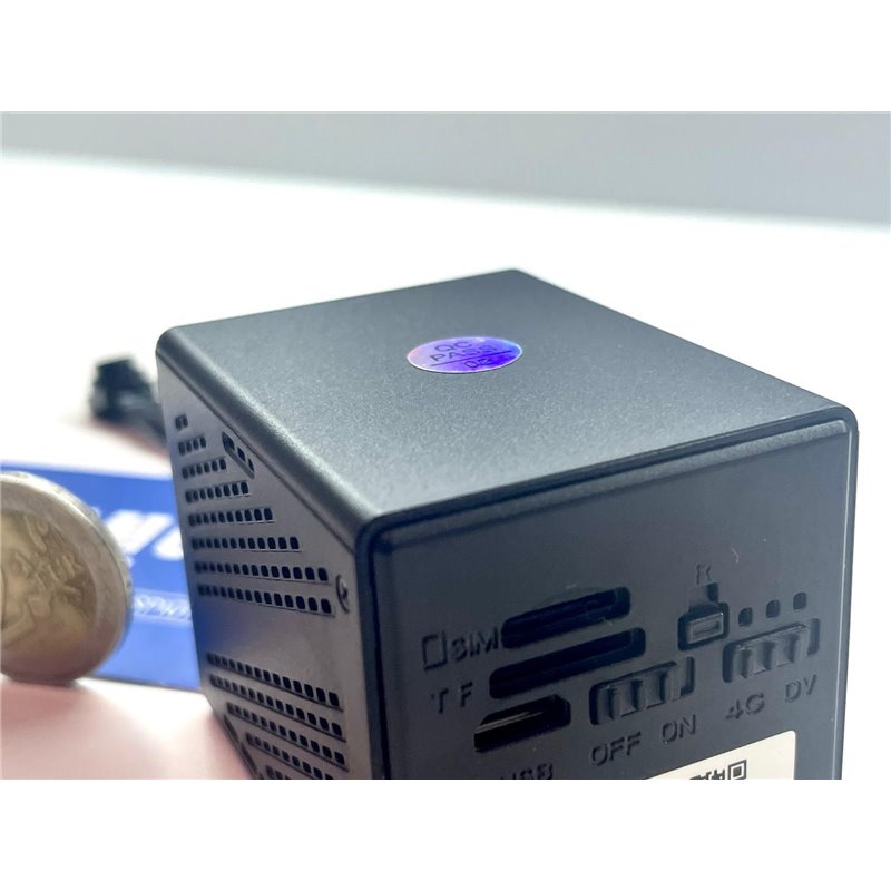 Microcaméra 4G LTE avec objectif flexible et détection de mouvement ...