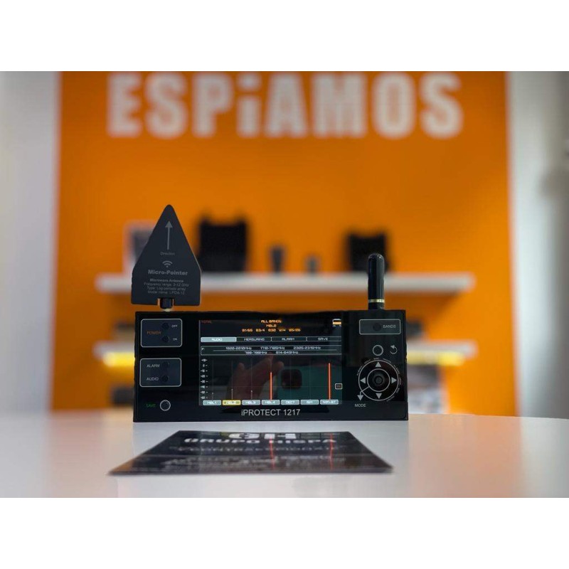 iProtect 1217 - Detector de rastreador GPS 5G 【2025】Espiamos.com