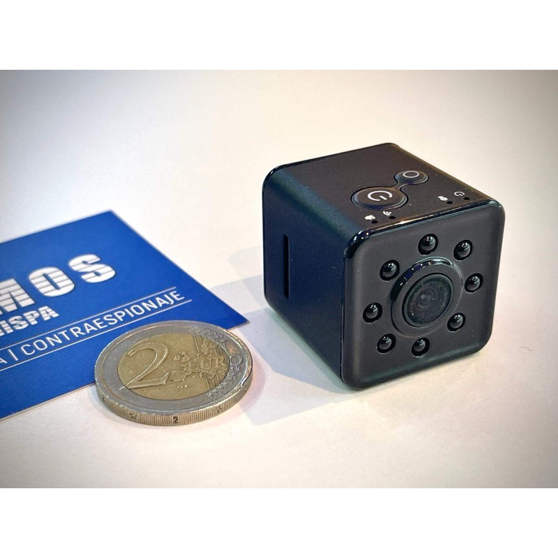 MICRO TELECAMERA SPIA WIFI 1080p 512Gb con GO 【2025】 guardare fuori